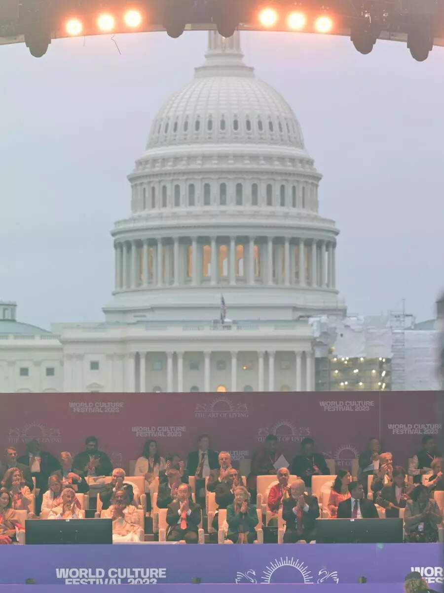 Glimpses of Art of Living’s World Culture Festival 2023 | Times of India