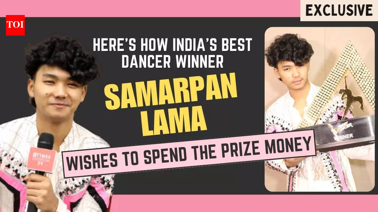 samarpan: India’s Best Dancer winner Samarpan Lama: I was a dream to ...