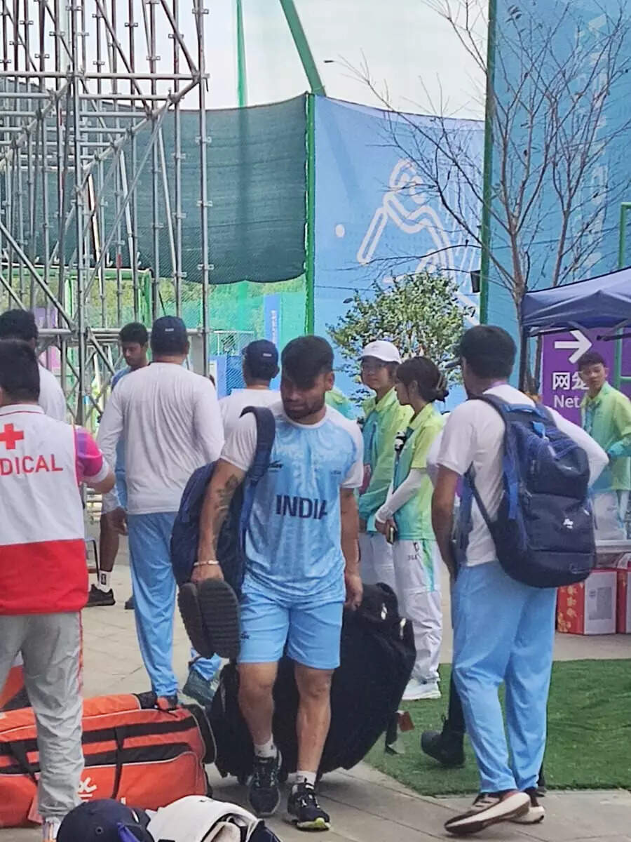 Asian Games: India cricket team's practice session in Hangzhou | Times ...