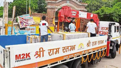 Ram Lalla on his chariot to take a round of Ayodhya | Lucknow News ...