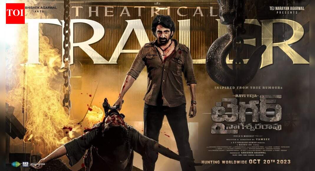 Tiger Nageswara Rao - Official Telugu Trailer