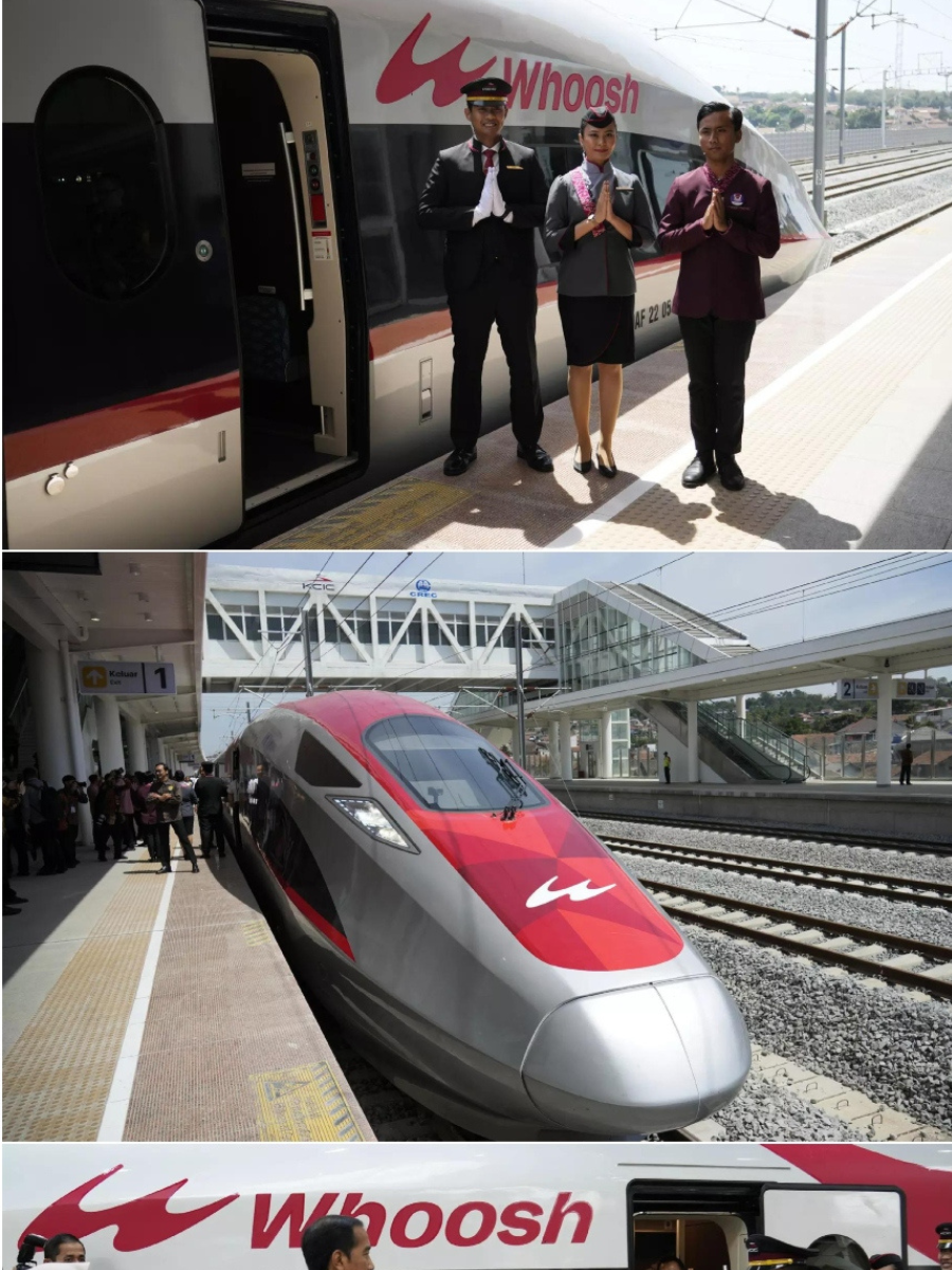 Indonesia launches China-backed high-speed railway, Whoosh | Times of India