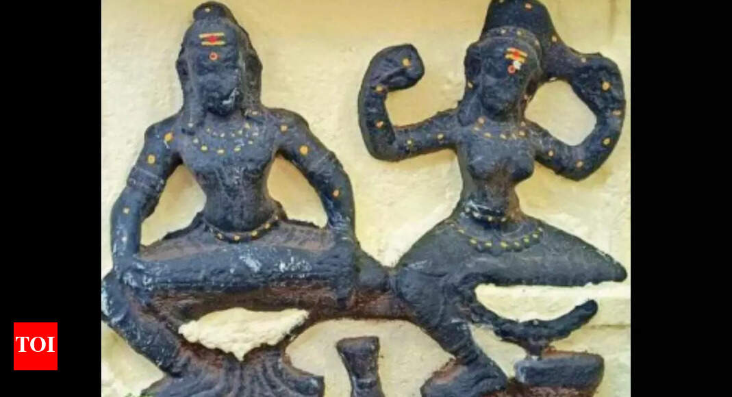 550-year-old Sati stone found | Chennai News - Times of India