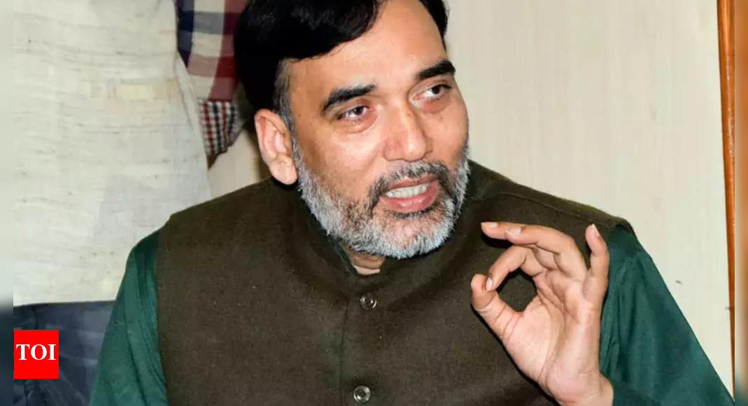 Delhi minister Gopal Rai launches green war room | Delhi News - Times ...