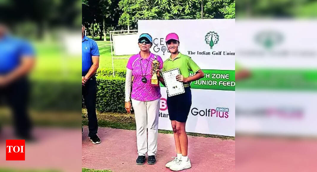 Golf: Persistence Pays: Colonel’s Daughter, 11,wins Indian Union Golf ...
