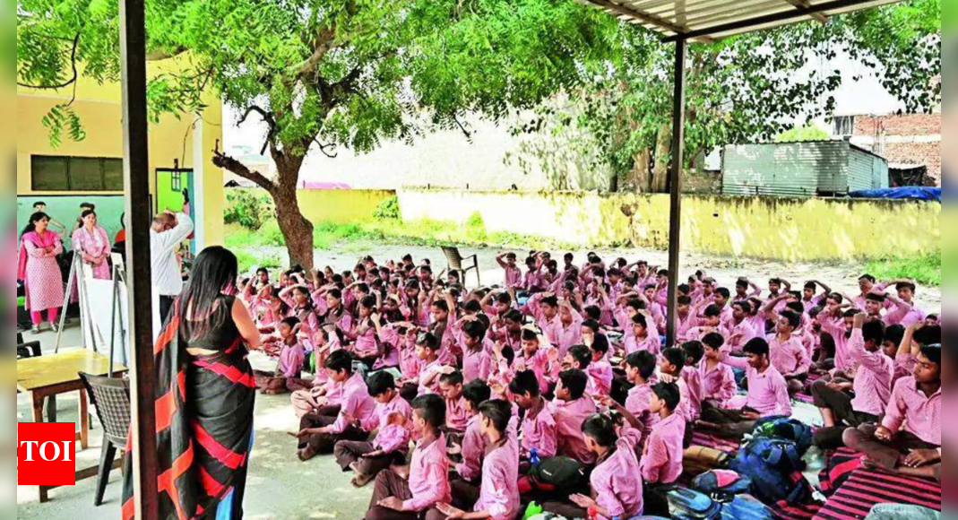 Composite School: 11 Rooms For 1.2k Students, Classes Under Trees ...