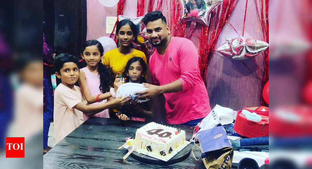 Here's how actor and news presenter Ranjith celebrated his 40th ...