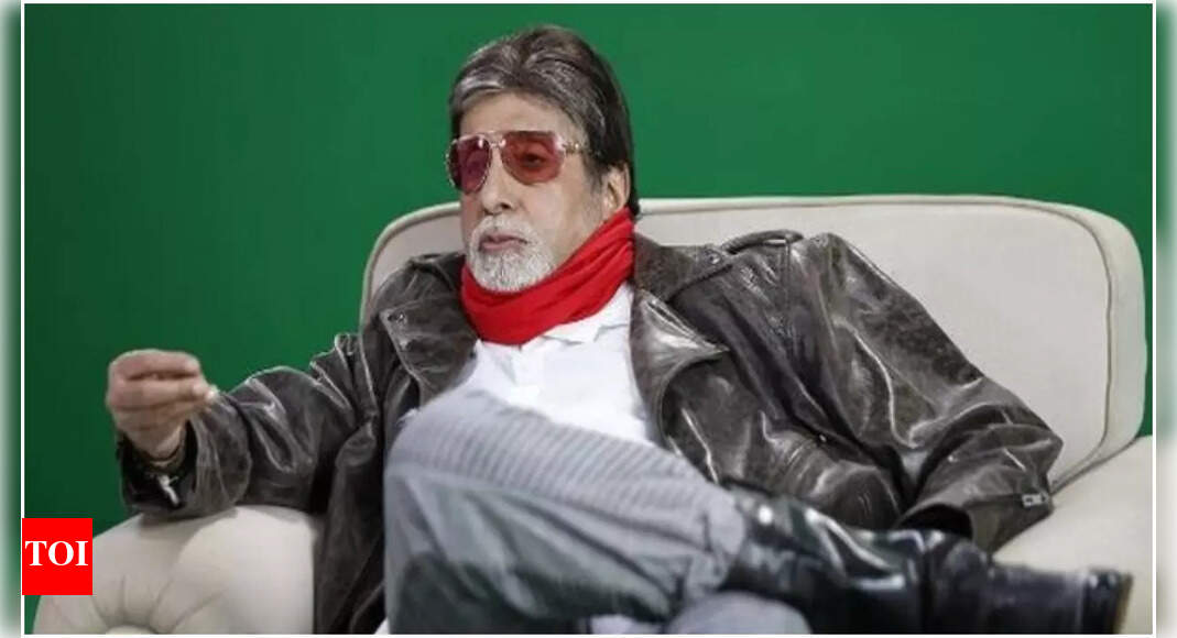 "The days are NOW...": Amitabh Bachchan shares his edgy leather look ...