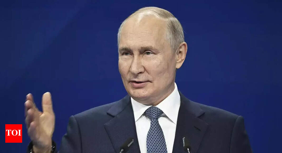 Putin says West has lost touch with reality, Russia had to push back ...
