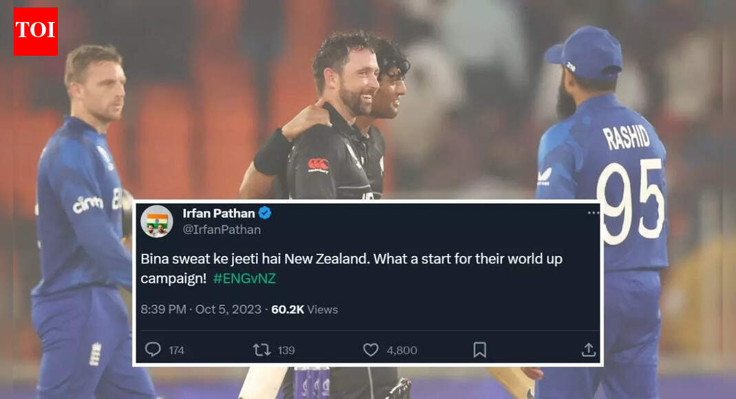 'Bina sweat ke jeeti hai': Cricket fraternity erupts as New Zealand ...