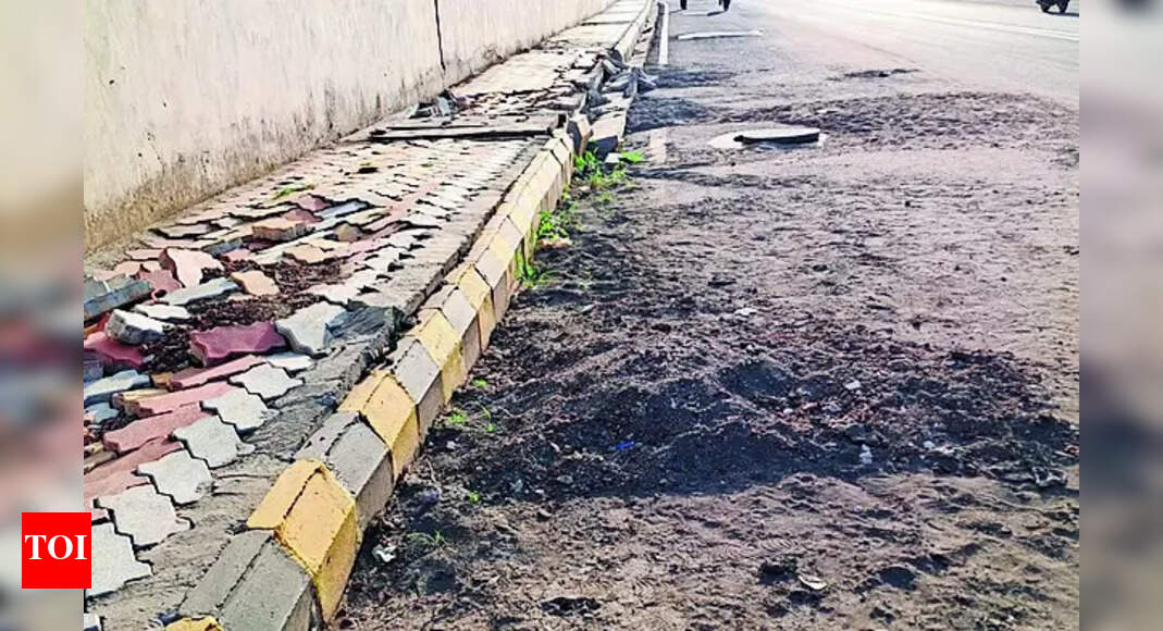 Stormwater Network: Dp Road Has Turned Pathetic, Irks Locals | Nagpur ...
