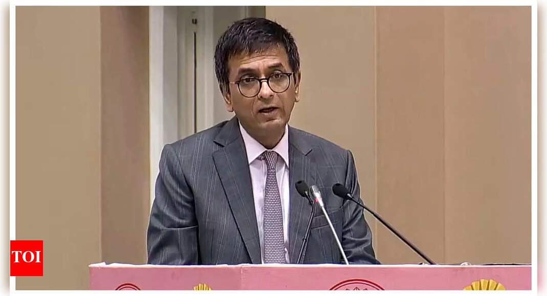 CJI Chandrachud: Rise in number of women judges nation-wide trend | India News - Times of India