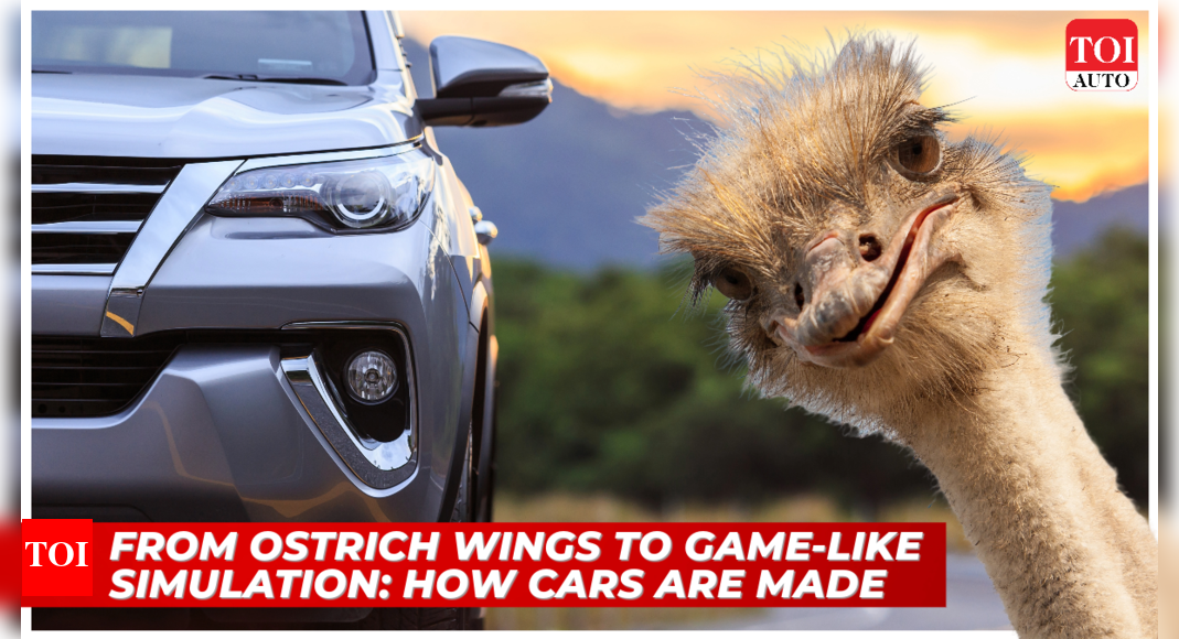 Car-making secrets that you didn't know: Using bird feathers to baking ...