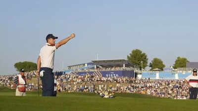 Golf's celebration turns to alarm, fire strikes Ryder Cup venue in ...