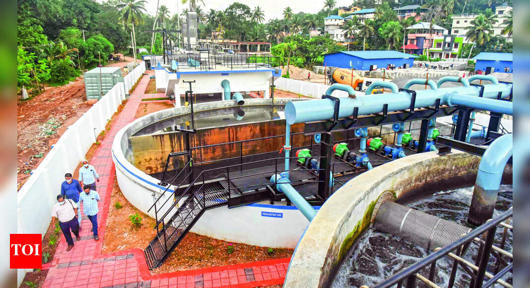 Sewage Treatment Plants Stp Premises To Get Green Makeover Based On