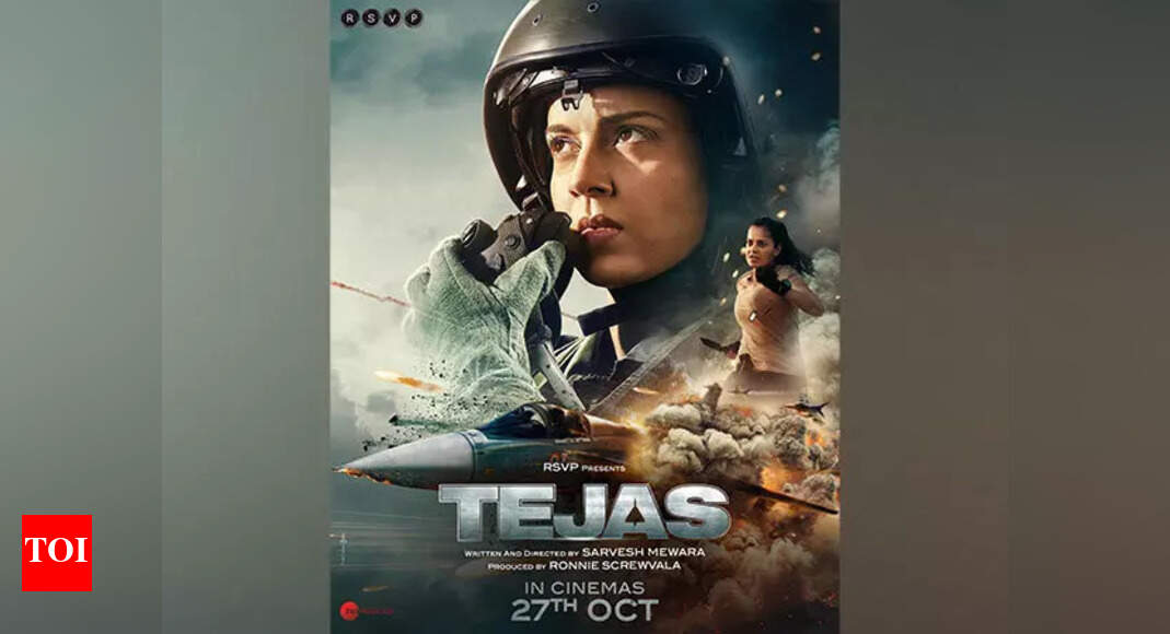 Kangana Ranaut's 'Tejas' trailer to be out tomorrow | Hindi Movie News ...