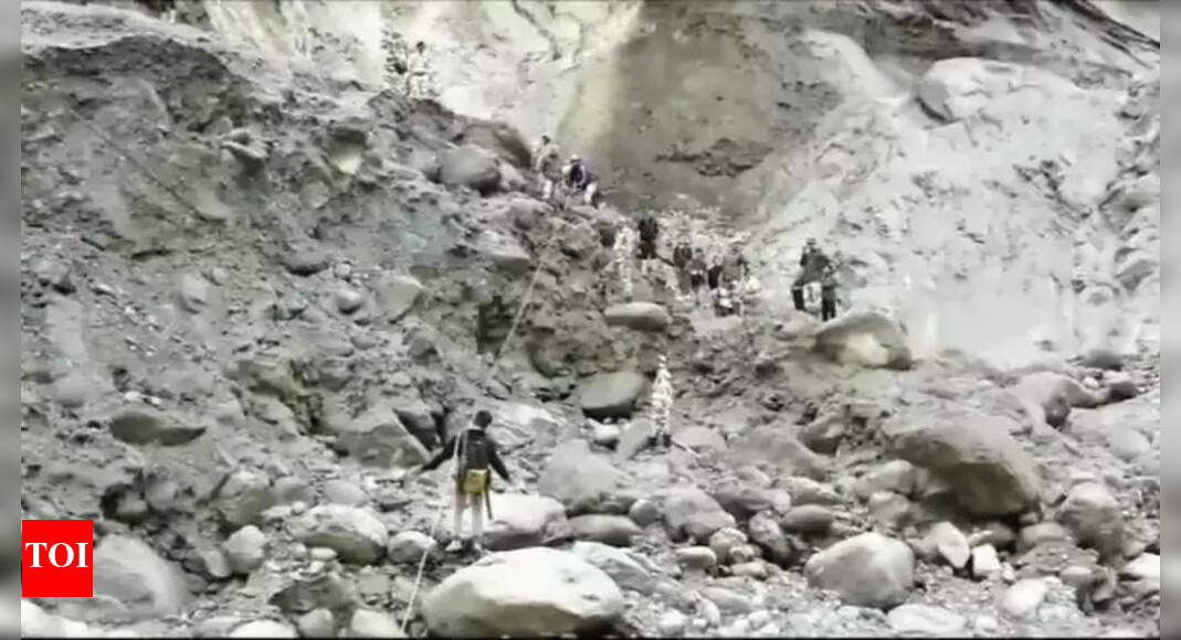 ITBP rescues 56 civilians stranded in North Sikkim's flash flood ... ITBP rescues 56 civilians stranded in North Sikkim's flash flood ...