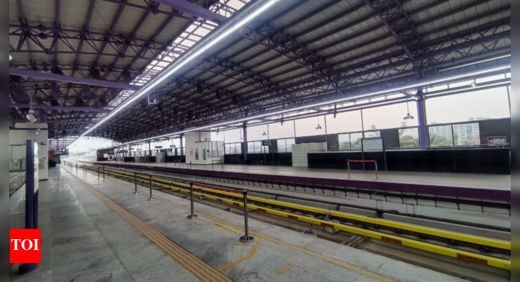 Bengaluru: Entire purple line of Namma Metro from Challghatta to ...