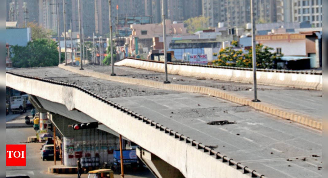 Amc Flogs Dead Horse, Tries To Retrofit Hatkeshwar Flyover | Ahmedabad ...