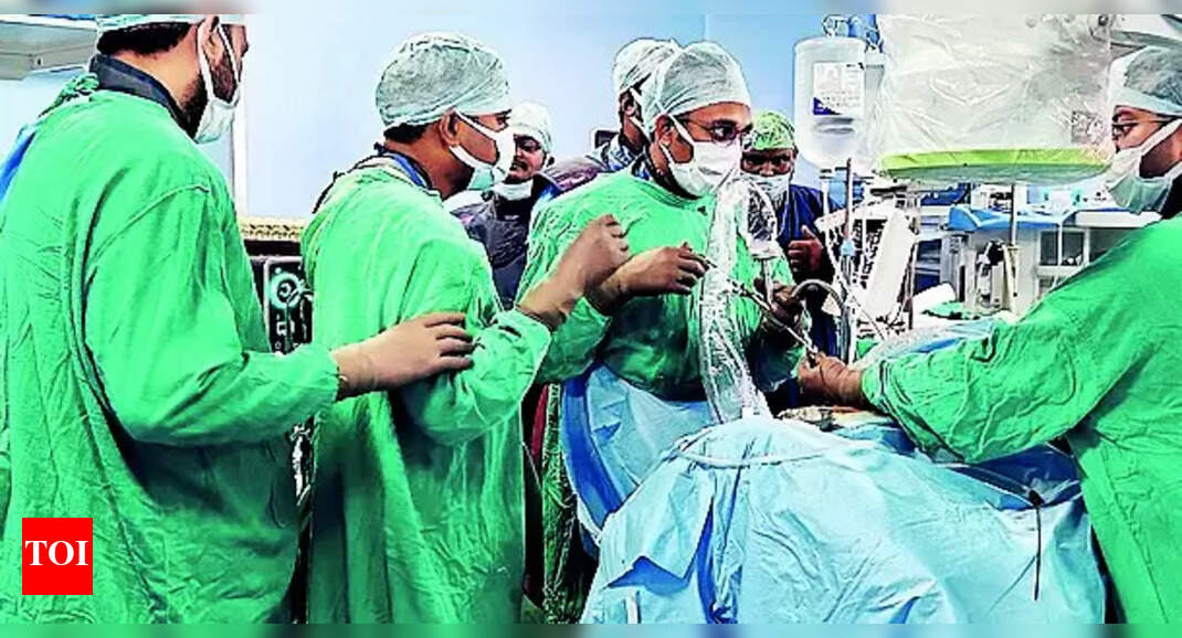 In A First, Bhu Doctors Perform Endoscopic Surgery On 1-year-old ...