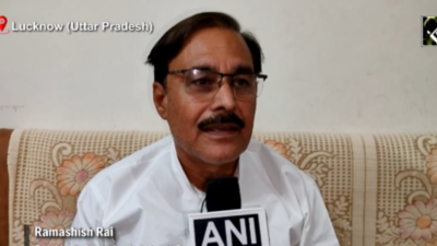 Congress on a revival path, says UP RLD chief Ramashish Rai | Lucknow ...