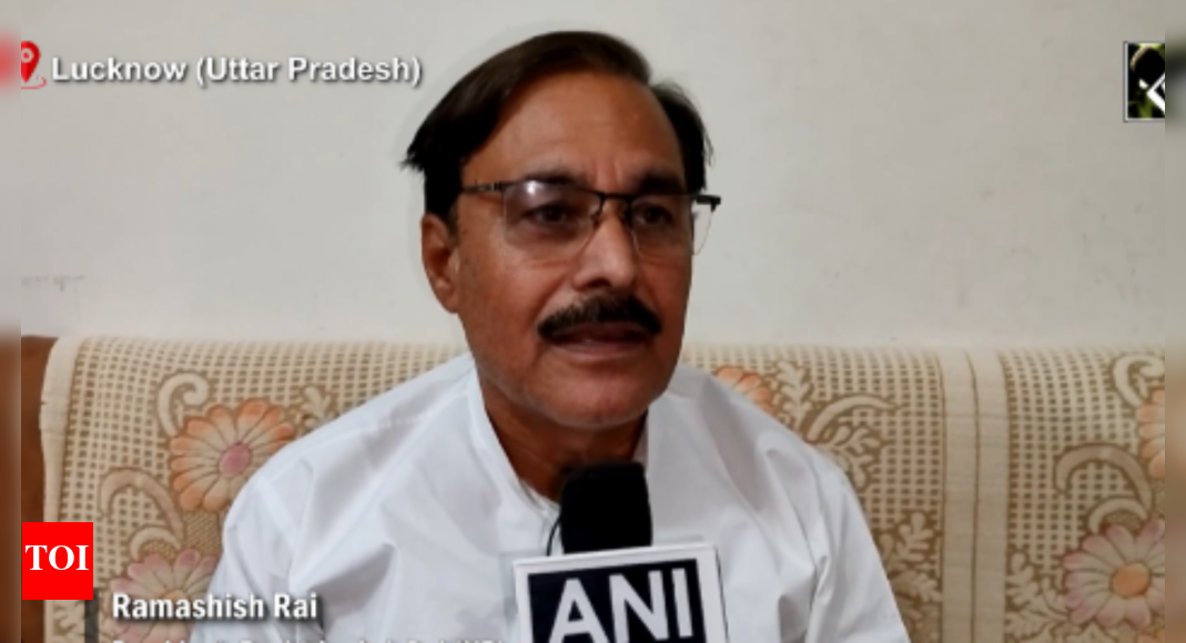 Congress on a revival path, says UP RLD chief Ramashish Rai | Lucknow ...