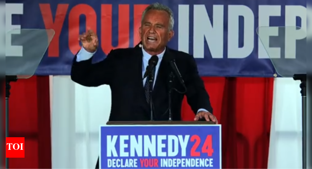 Robert F. Kennedy Jr. declares 'independence' from all political ...