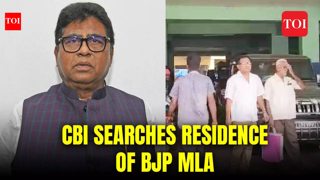 West Bengal: CBI searches residence of BJP MLA Parthasarathi Chatterjee ...