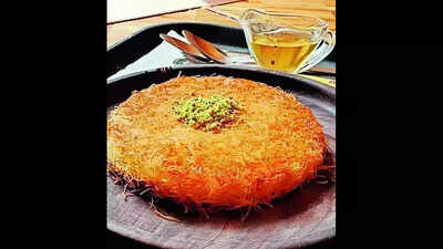 Dessert: Kunafa Carves Out Sweet Spot In City | Bengaluru News - Times ...