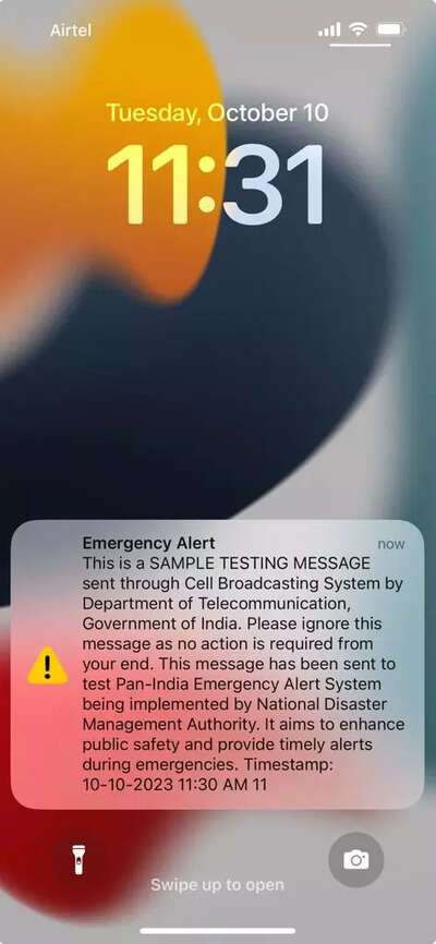 Emergency Alerts: Government sends test emergency alerts, here's what ...