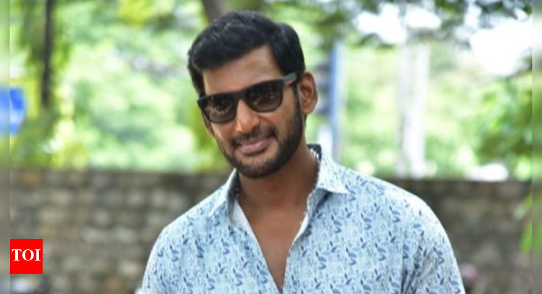 Vishal shoots for 'Vishal 34' in Kimarasakkanapuram, helps villagers to ...