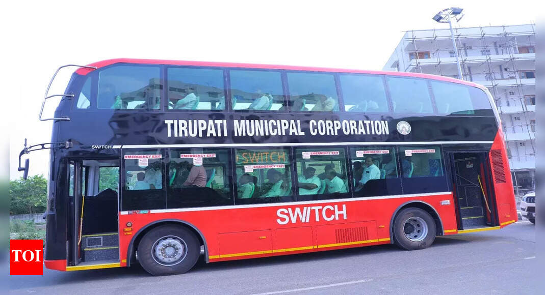 Tirupati News: Temple city Tirupati to introduce double decker buses ...