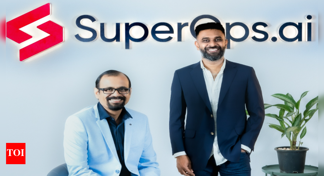 SuperOps.ai raises $12.4 million in Series B - Times of India