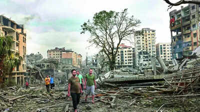 Hamas: Fiercest Israeli strikes in 75 years hit Gaza, 2 Hamas officials ...