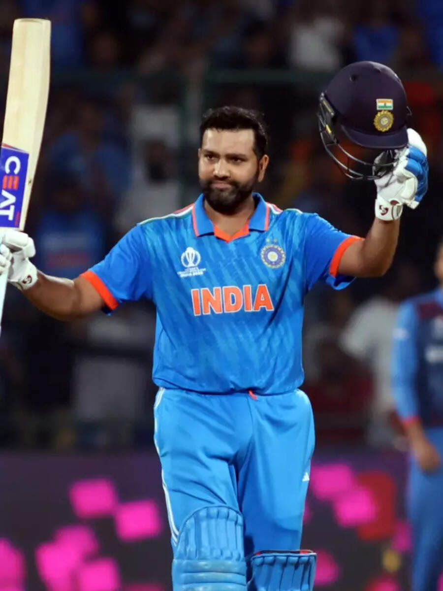10 Records Broken By Rohit Sharma During His Century Vs Afghanistan ...