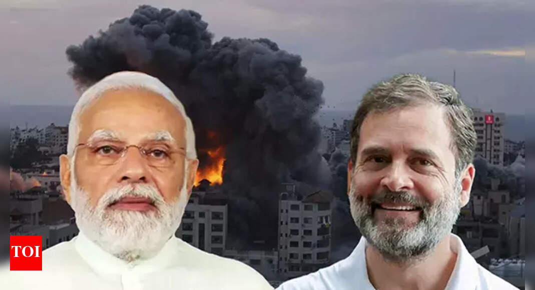 Modi vs Rahul: Who is with Israel, who is with Palestine? | India News ...