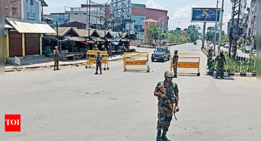 Manipur: Manipur government prohibits circulation of videos, images ...