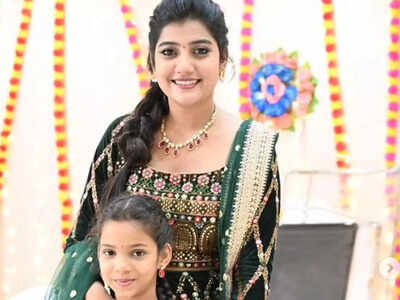 Here's how actress Abinavya celebrated her 27th birthday - Times of India