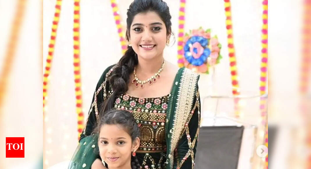 Here's how actress Abinavya celebrated her 27th birthday - Times of India