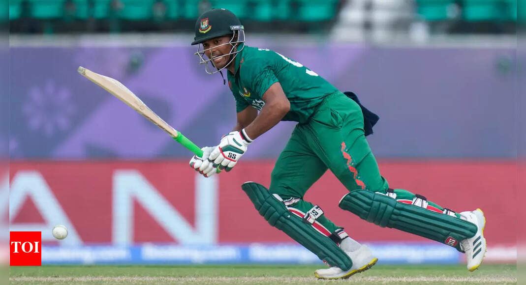 We expect to gain more out of him in coming matches: Shanto on Sriram | Cricket News - Times of ...