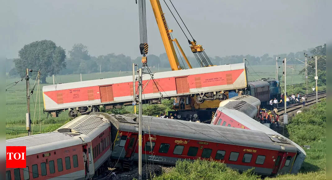 Track fault led to train derailment in Bihar: Report | India News ...