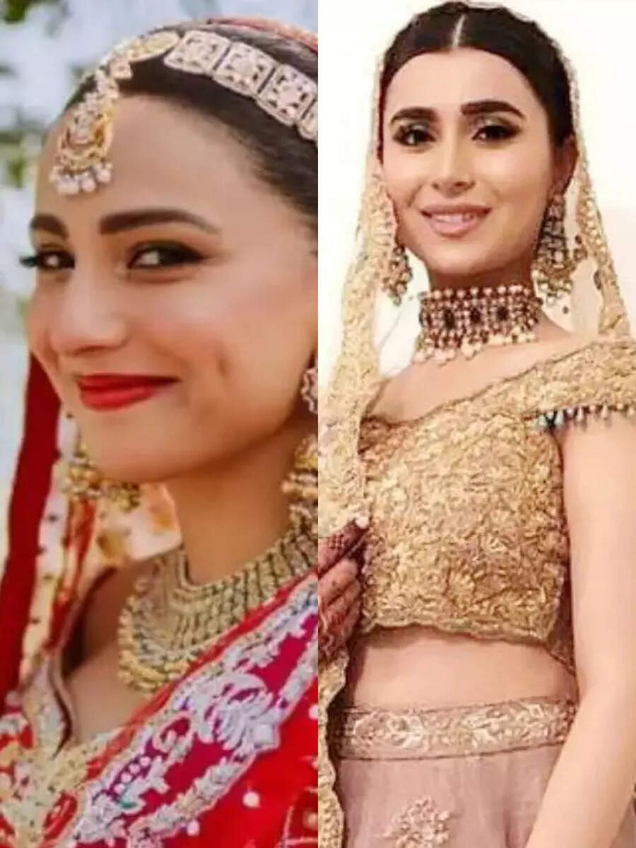10 REAL Pakistani brides who stunned on their wedding day | Times of India