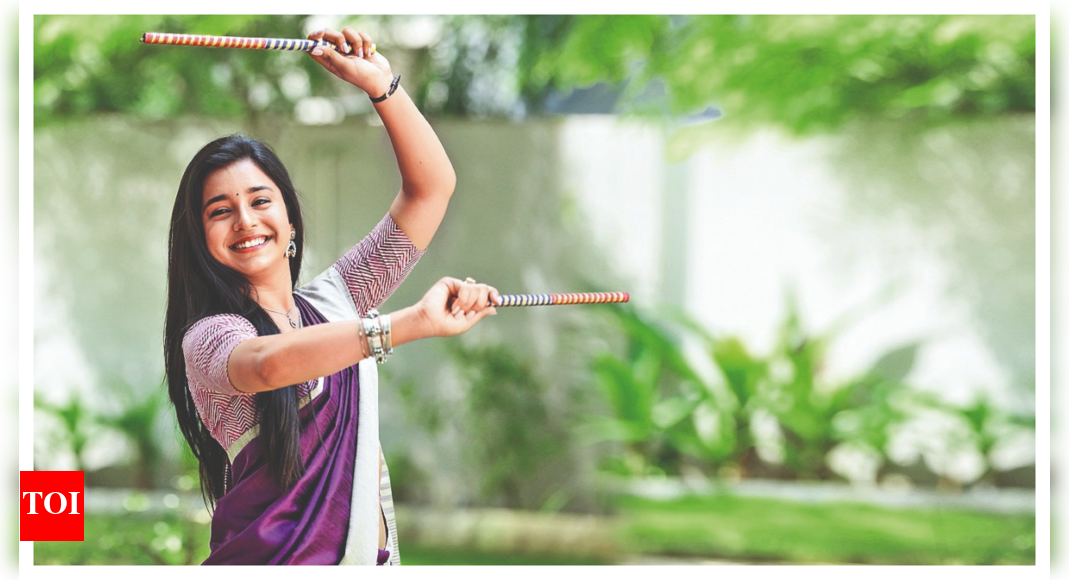 Sumbul Touqeer: As kids, we would use tree branches as our dandiya ...