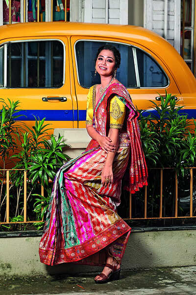 Sohini’s Nabami lookbook unveiled | Bengali Movie News - Times of India
