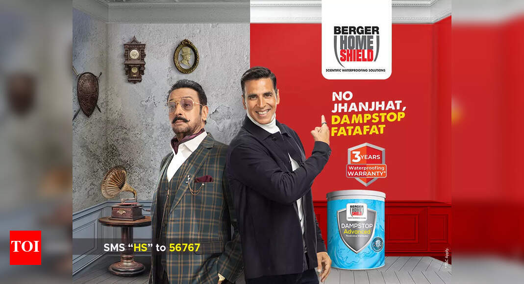 Berger Paints simplifies waterproofing with innovative DAMPSTOP product ...