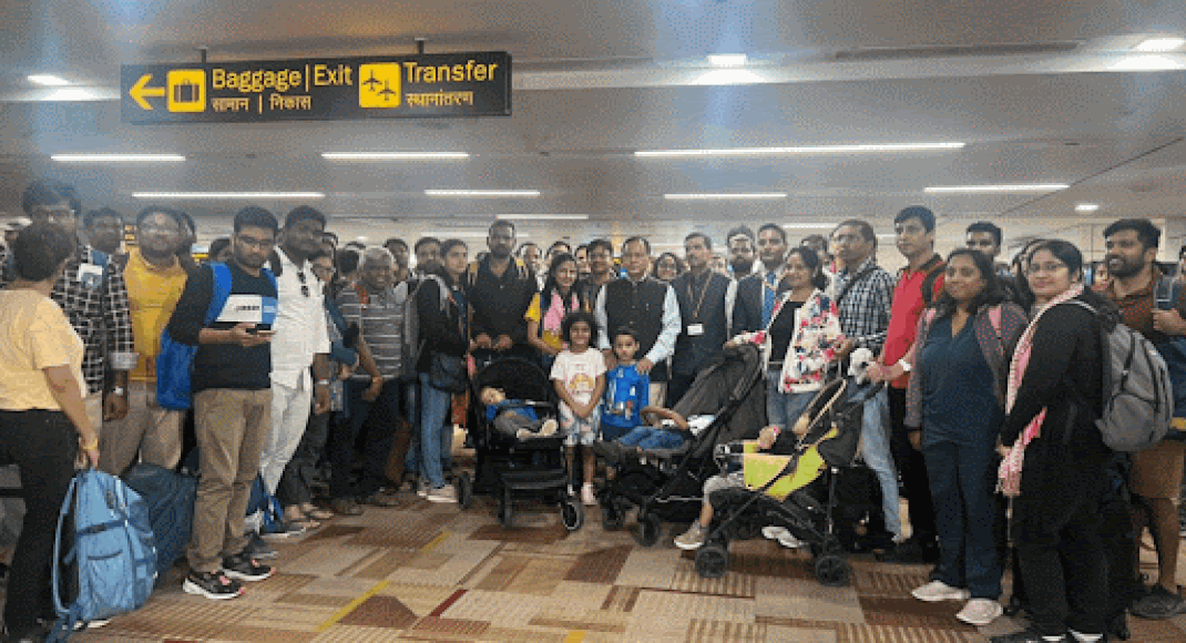 Operation Ajay: Operation Ajay: Second flight with 235 Indians from ...