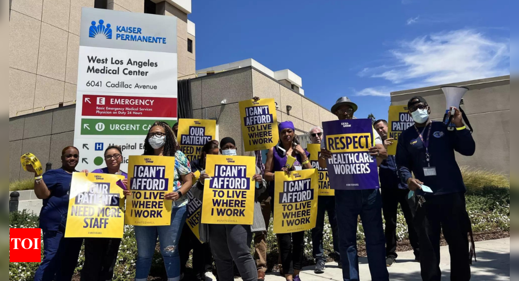 Healthcare: Union workers reach tentative deal after largest healthcare ...