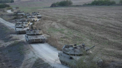 Israeli soldiers, tanks, munitions deployed near Gaza as they prepare ...