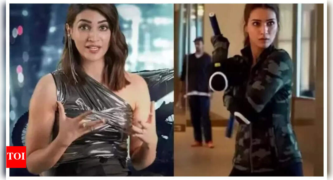 Kriti Sanon posts BTS video, shares about her gruelling training for ‘Ganapath’ | Hindi Movie ...