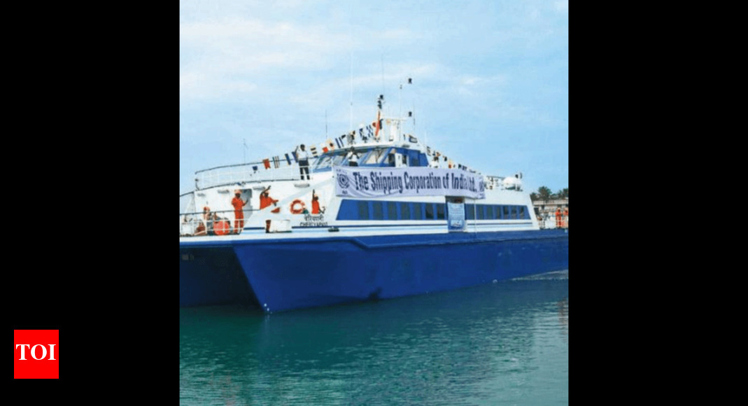 India to Sri Lanka ferry service started; 50 on board on Day 1 | Trichy ...